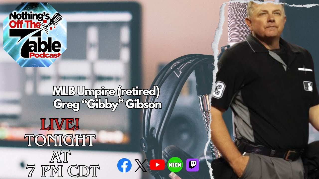 Retired MLB Umpire Greg "Gibby" Gibson - YouTube