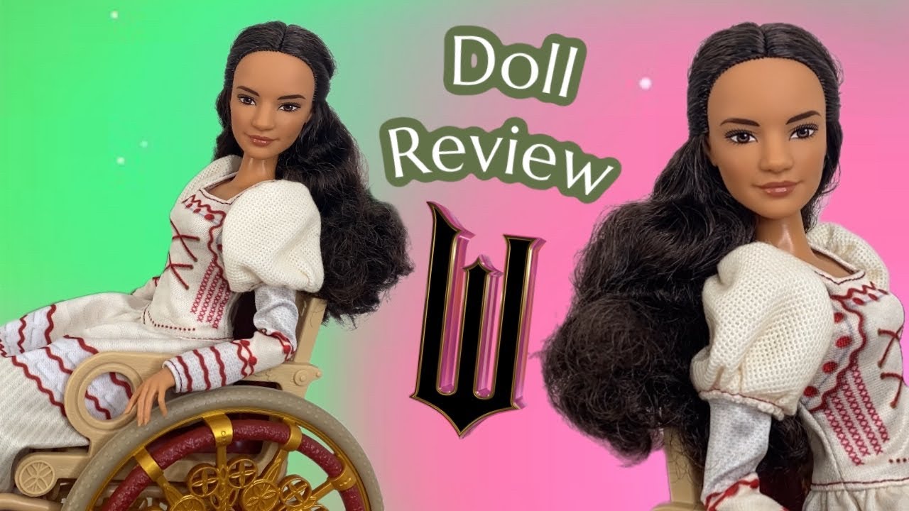 Wicked Nessa rose doll review - YouTube