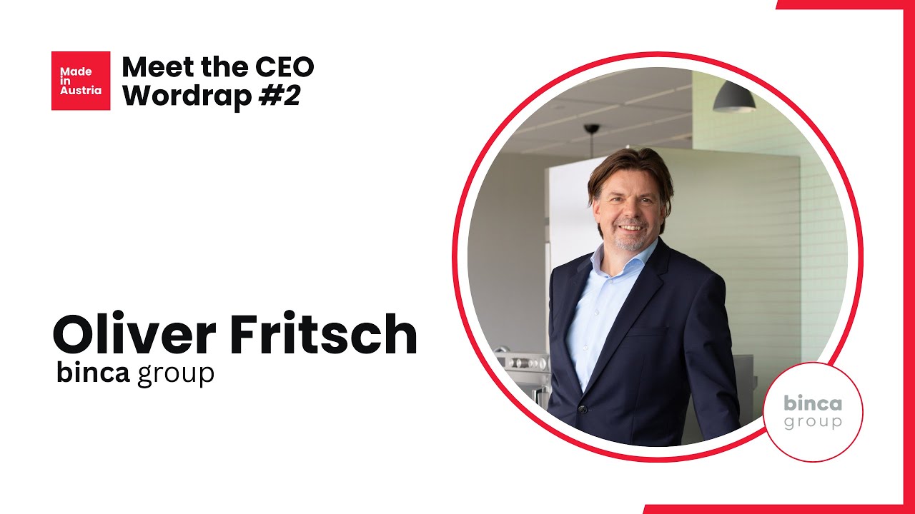 Meet the CEO Wordrap #2 – Oliver Fritsch (binca group) - YouTube