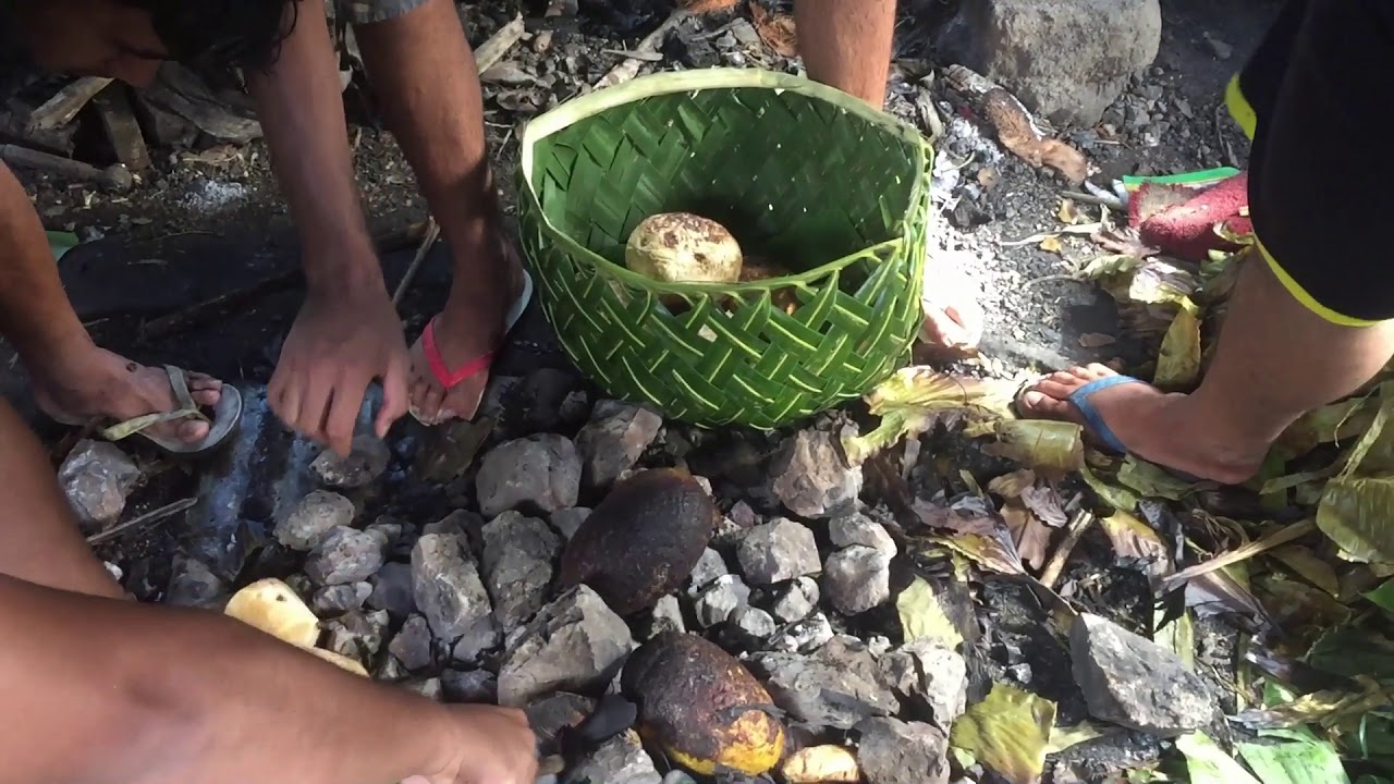 project#2 samoa traditional food umu Trim#5 - YouTube