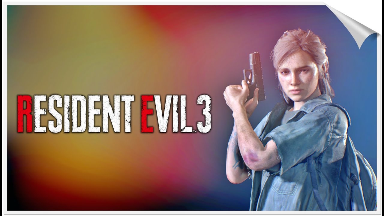 RESIDENT EVIL 3 REMAKE Mod Ellie The Last Of Us - YouTube