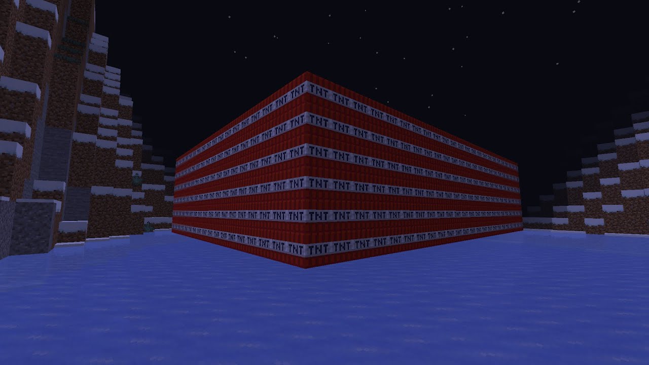 Minecraft Biggest Explosion Challenge - YouTube