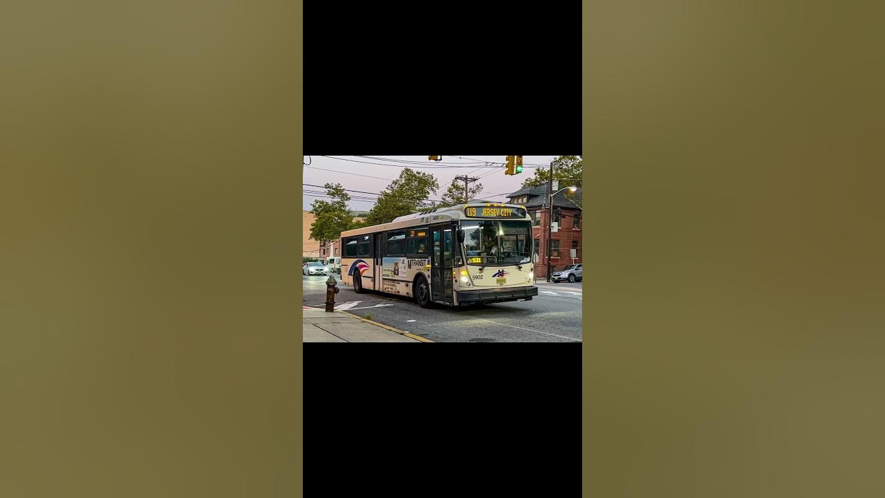 New Jersey Transit 2011 NABI 416.15 5902 on Route 119 - YouTube