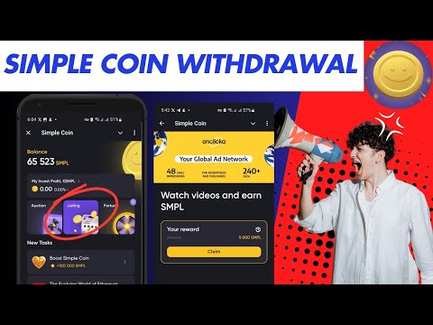 Simple Coin Withdrawal & Listing update | Simple Coin Watch & Earn SMPL ...