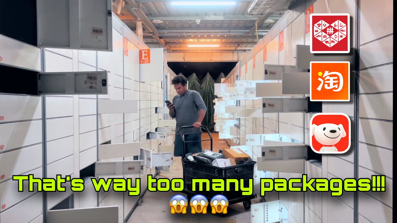Collecting packages in china 📦 | student life in China | BLCU| 北京语言大学 ...