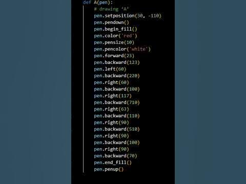 Avengers logo made in #python - YouTube