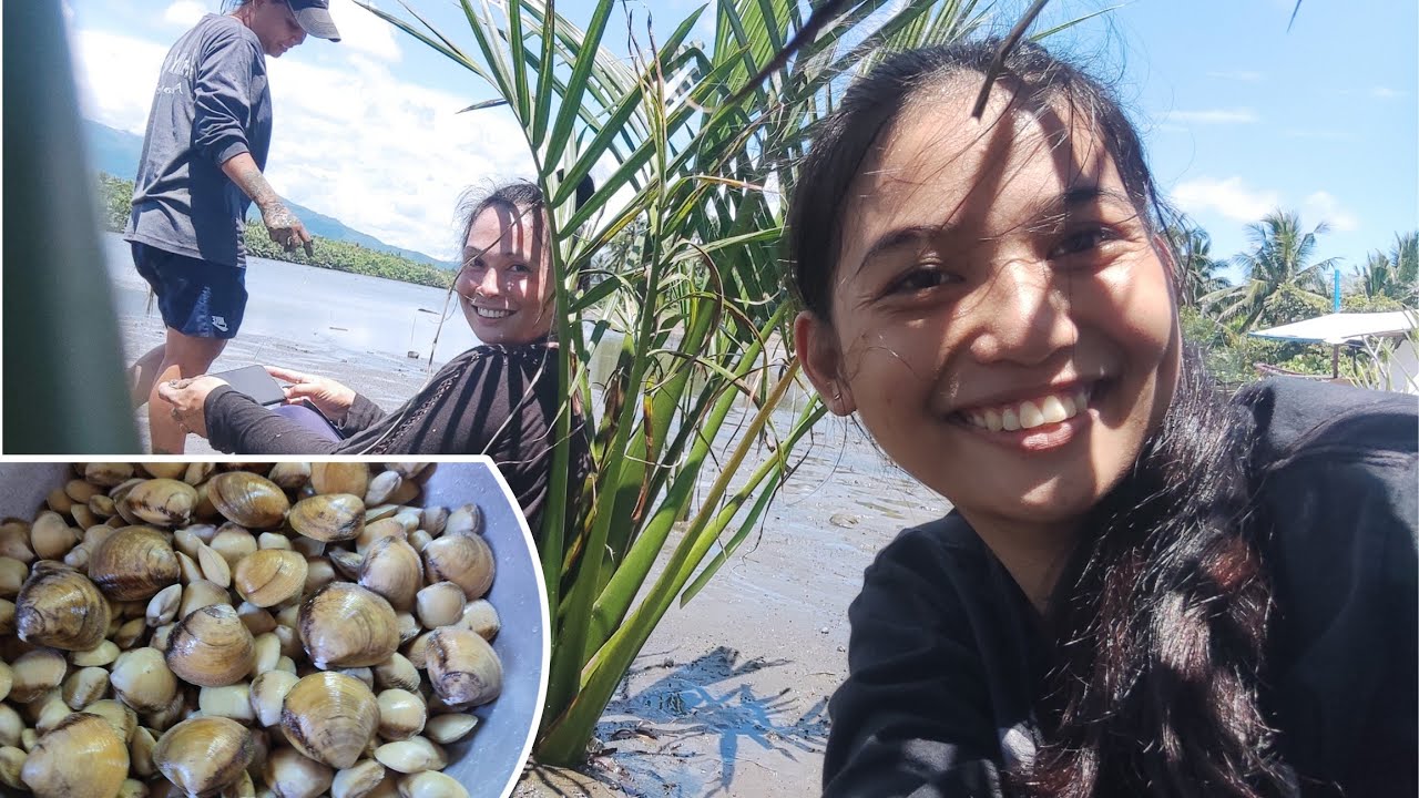 CATCHING CLAMS (TAPALANG) - YouTube