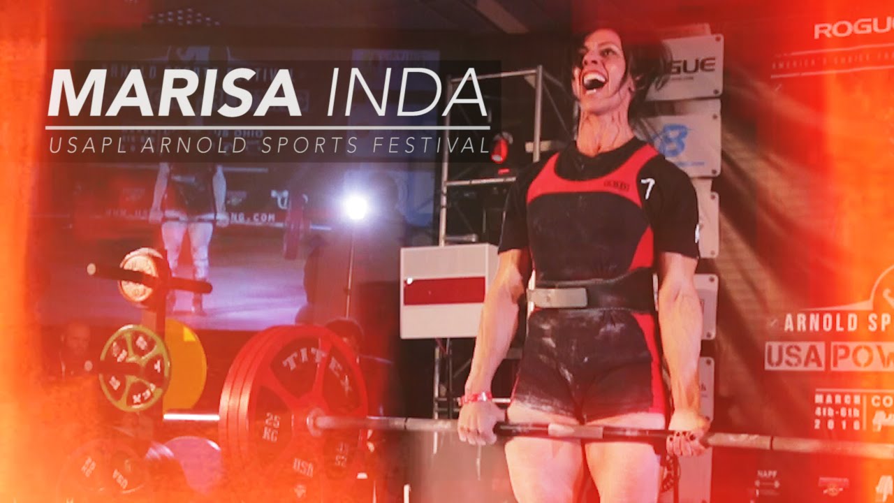 Marisa Inda | USAPL Arnold Sports Festival | JTSstrength.com - YouTube
