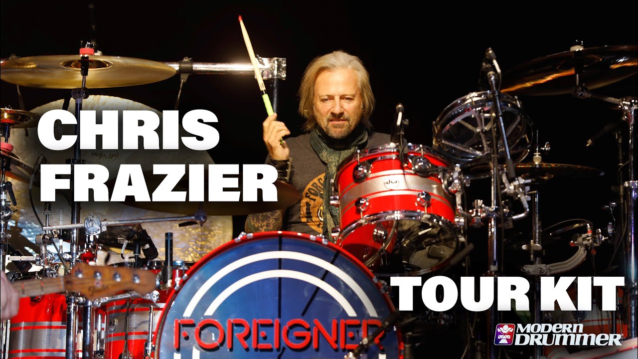 Chris Frazier - Foreigner - Tour Kit Rundown - YouTube