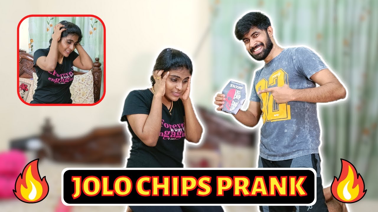 Spicy Chips Prank On Wife | Jolo Chips Prank 🔥 | Prank Gone Wrong - YouTube