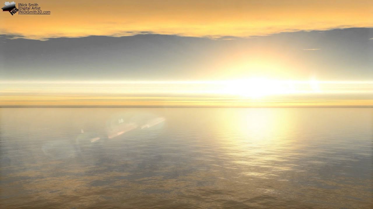 Dreamscape Sunset Render - YouTube