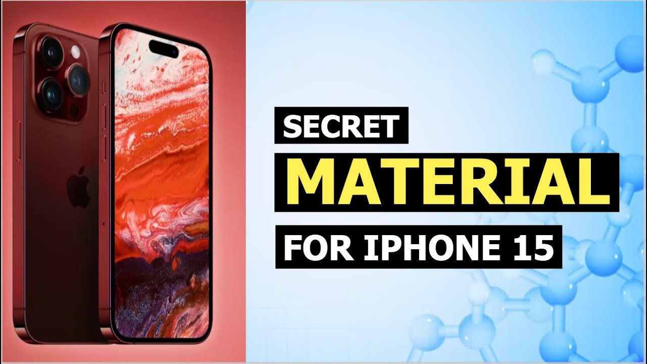 Secret Material For Making iPhone 15 - YouTube