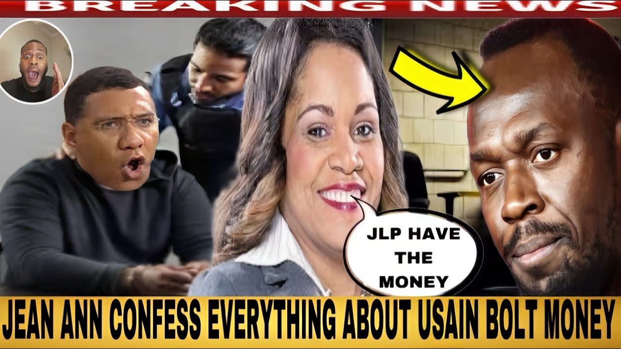 JLP Caught USAIN BOLT Money JEAN ANN PANTON Confess ANDREW HOLNESS FBI ...