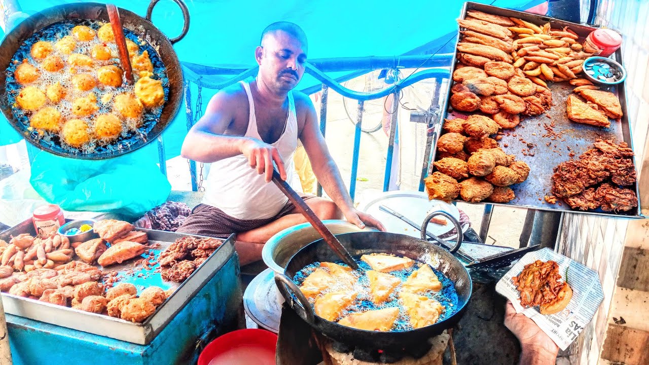 Kolkata Barabazar Area Evening Snacks | kolkata street food | indian ...