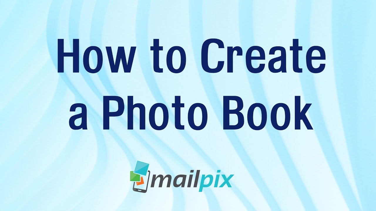 How to Create a Photo Book - YouTube