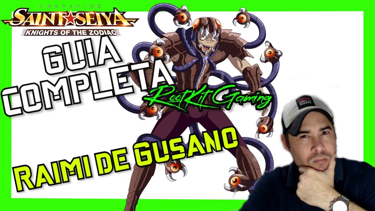RAIMI DE GUSANO A FONDO Sain Seiya Awakening - YouTube