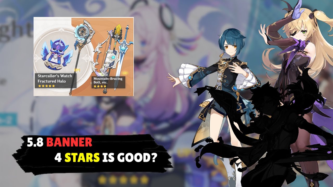 [Hindi] 5.8 Banner 4 STAR Characters & Weapons reveal # ...