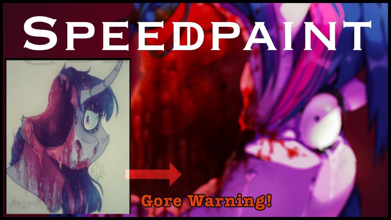 Mind blown :.Speedpaint (MLP Gore/Redraw) - YouTube