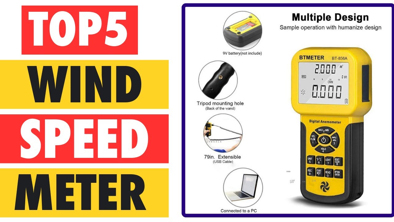 Top 5 Best Wind Speed Meter In 2024 - YouTube