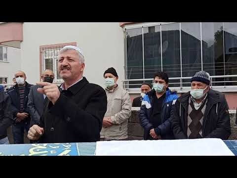 ERBAA GÜMÜŞALAN KÖYÜ ALMANCI ALİ ÖZSAYIN CENAZESİ ERBAA DA EVİN ÖNÜNDE CENAZE NAMAZI 29 Ekim 2021