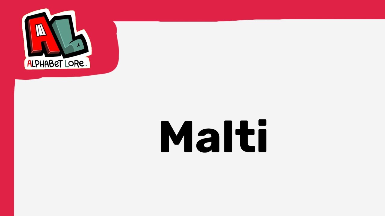 Maltese Alphabet lore song (My version) - YouTube