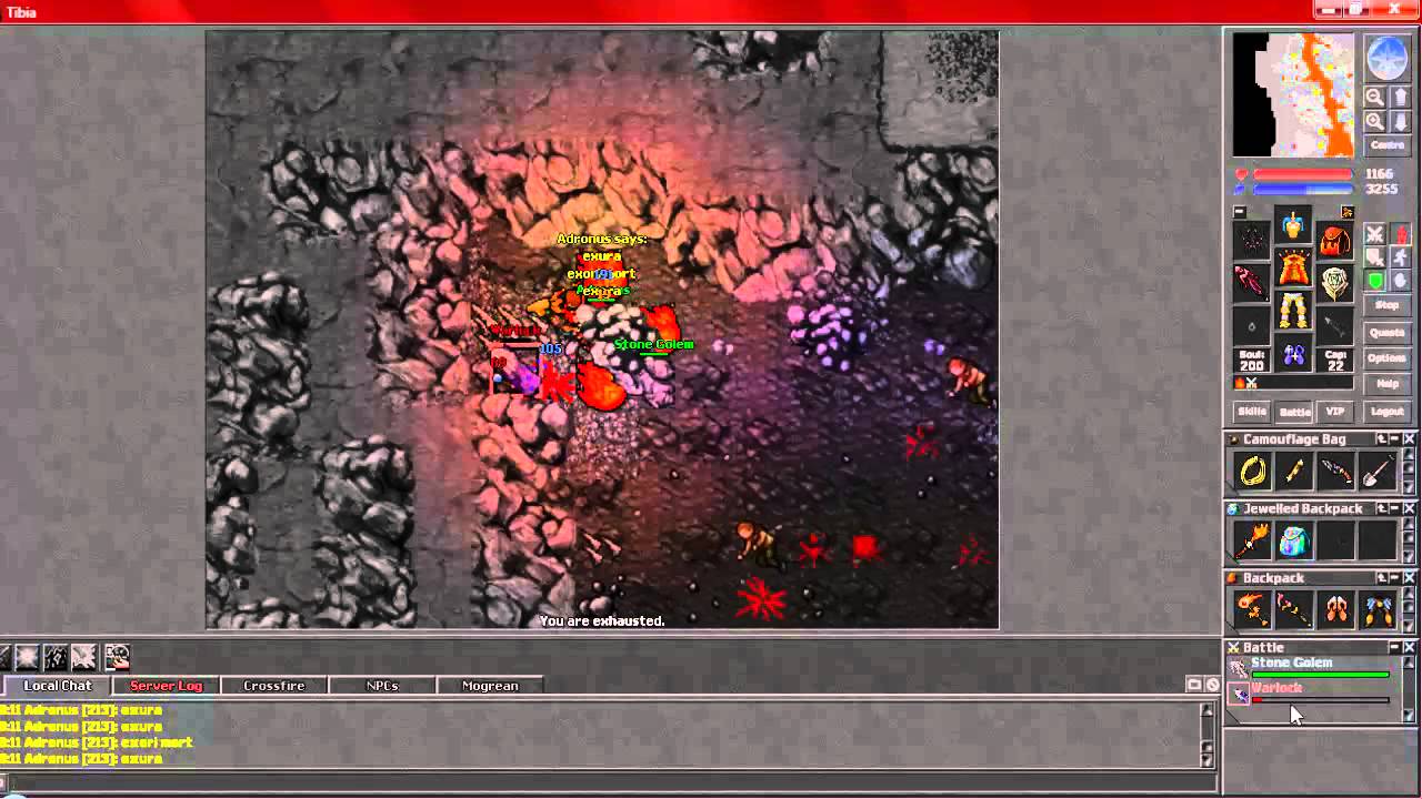 Tibia (The Life of Adronus #12) - Fenrock Creature Tour (Commentary ...
