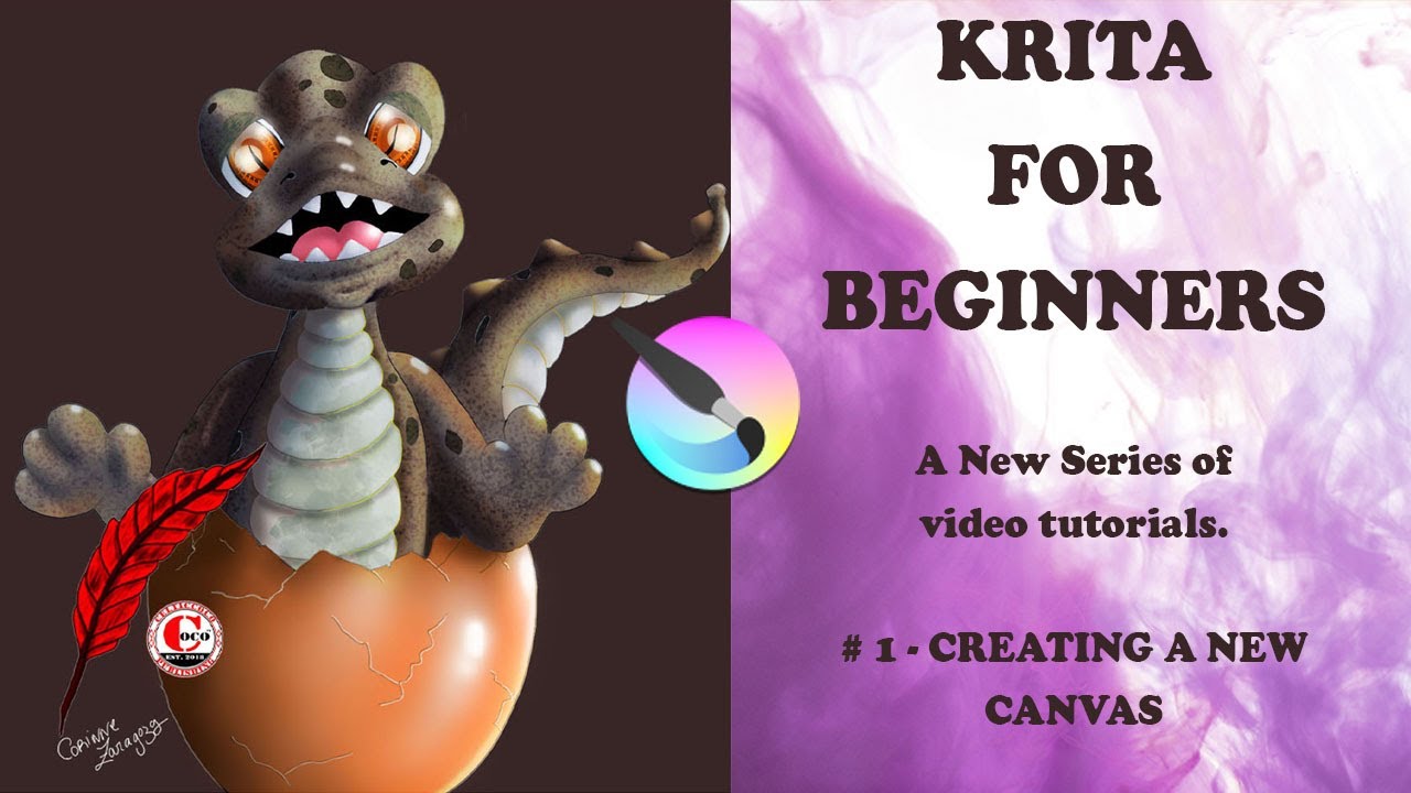LEARNING TO USE KRITA: CREATING A NEW CANVAS - ALL DETAILS YOU NEED TO ...