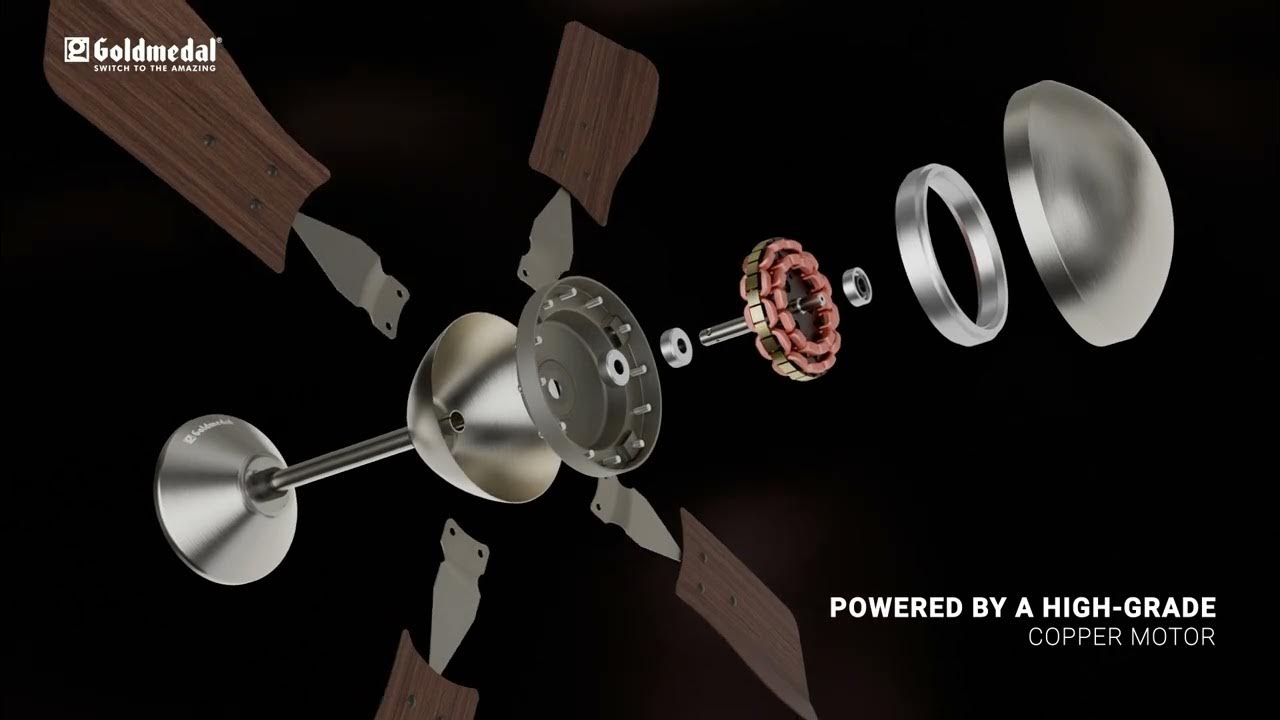 Goldmedal Electricals | Thor Ceiling Fan - YouTube Goldmedal Electricals | Thor Ceiling Fan - YouTube
