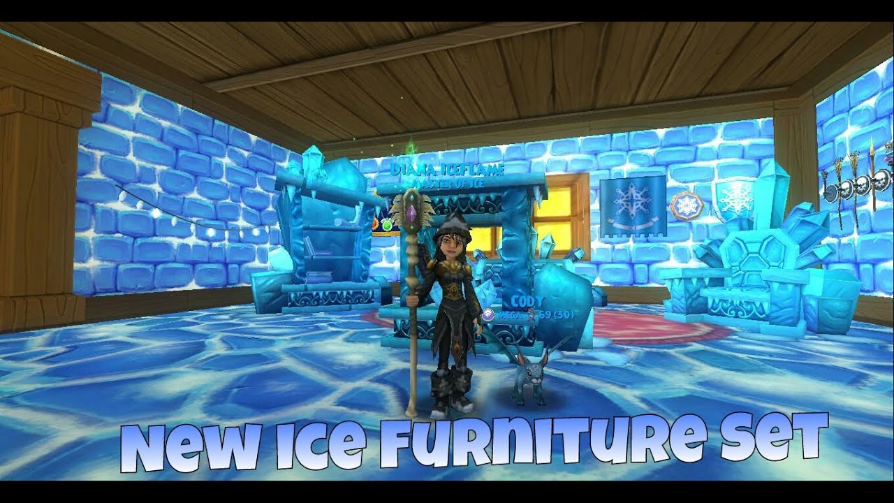 New Ice Furniture Set - YouTube