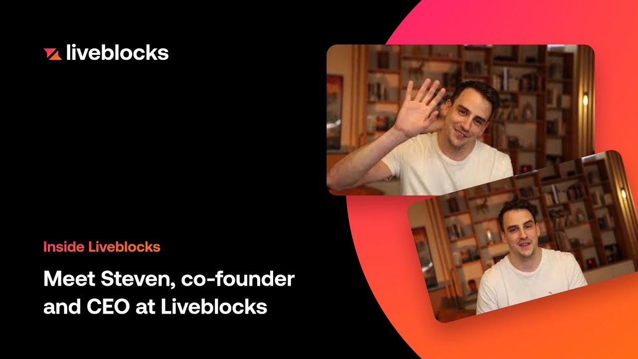 Meet Steven Ceo And Co Founder At Liveblocks Youtube