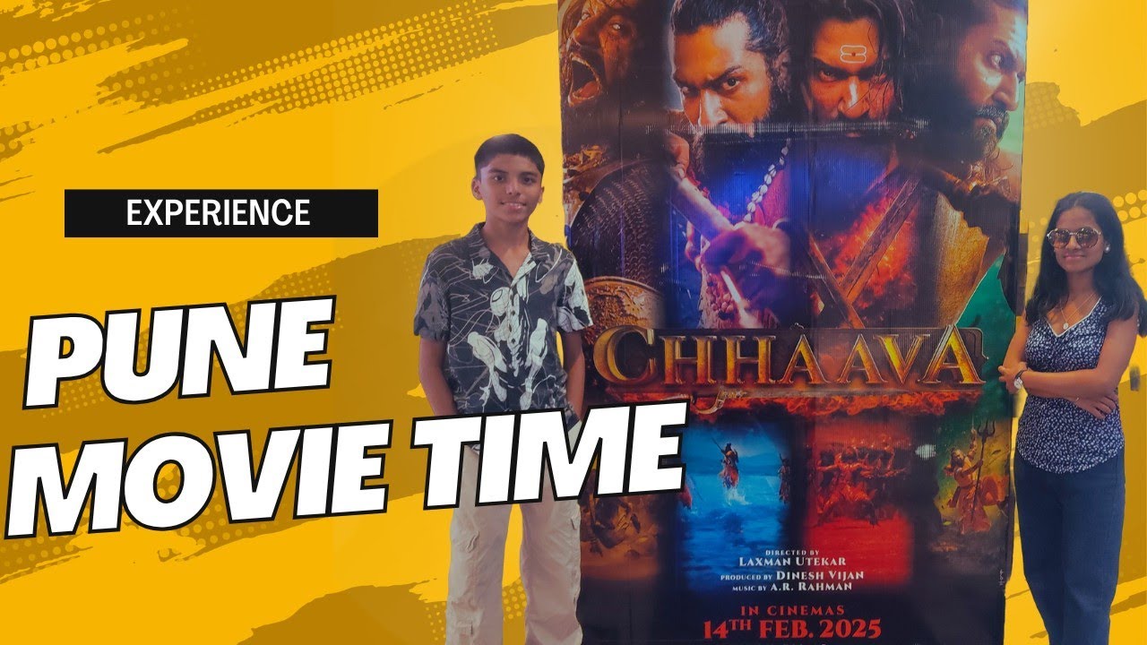 Movie time, Pune, one of the best movie CHHAAVA - YouTube