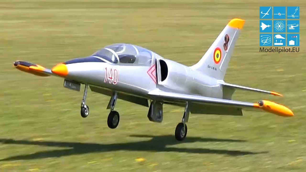 AERO L-39 ALBATROS 1:4,5 (electrical) RC JET MANFRED GREVE BVM BERLIN ...