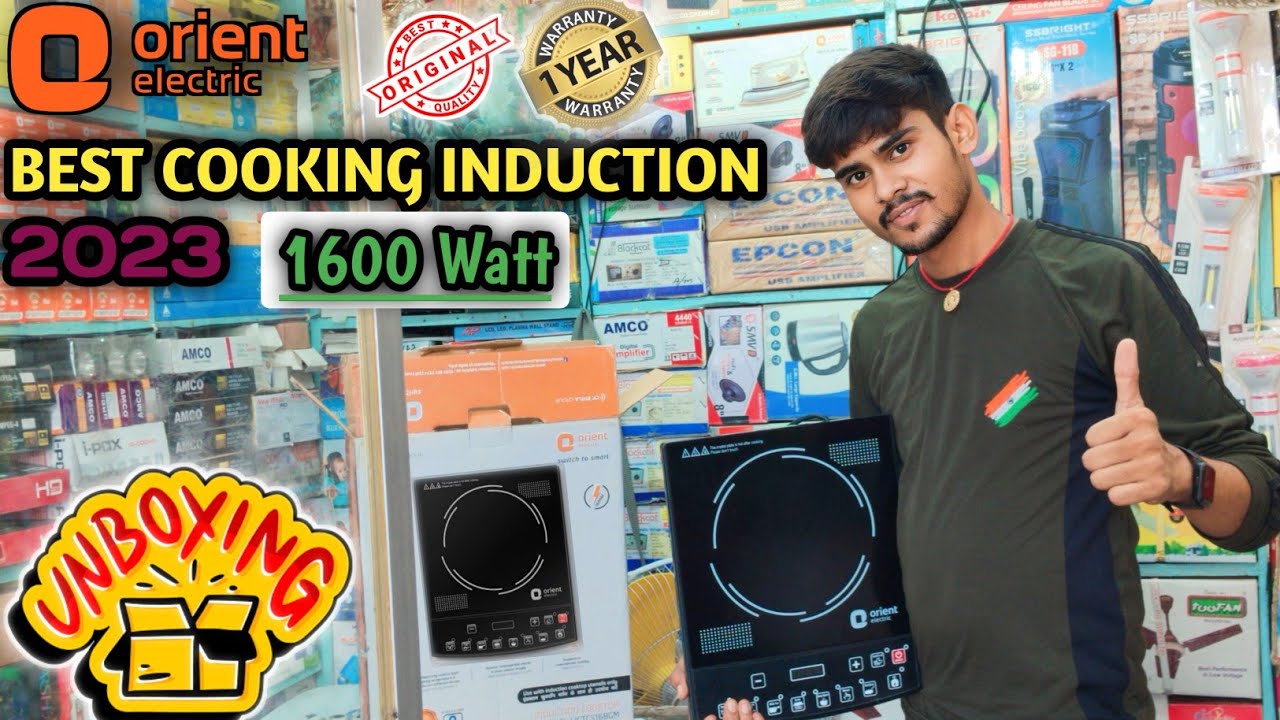 Orient 1600Watt 2023 Model Induction cooktop #review #unboxing videos ...