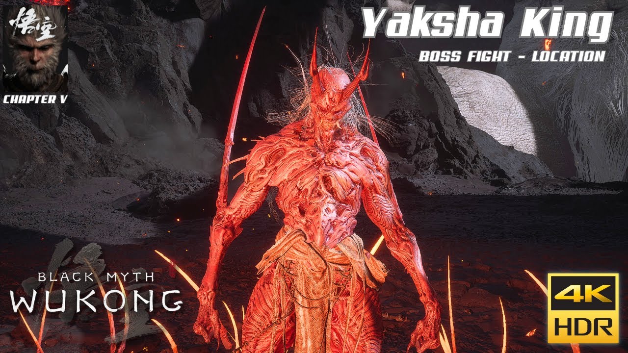 Black Myth Wukong - Yaksha King (Boss Fight&Location) - YouTube