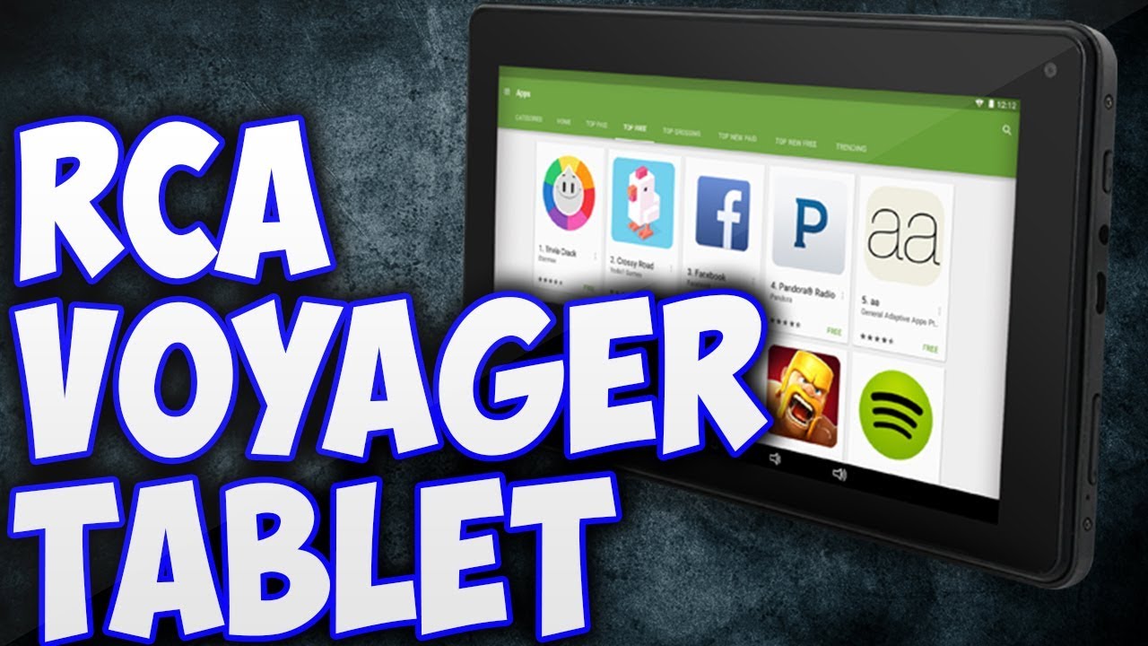 RCA Voyager Tablet Unboxing 2017 - YouTube
