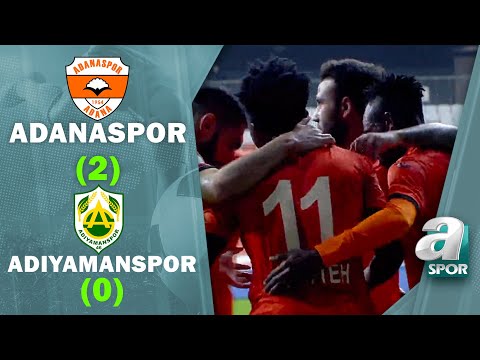 Adanaspor 2-0 Adıyamanspor Ziraat Türkiye Kupası 3. Tur Maçı