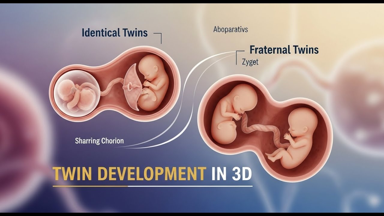 How Twins Develop in the Womb Week by Week (Identical vs Fraternal ...