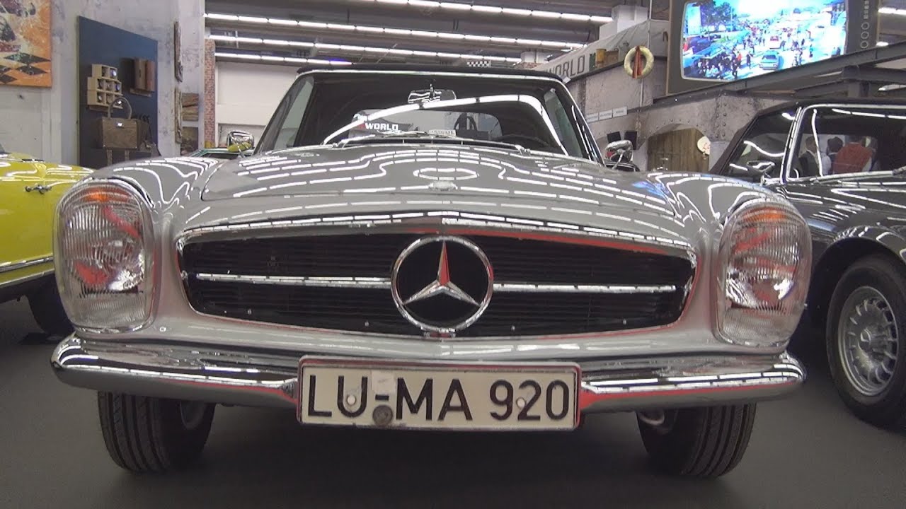 Mercedes-Benz 230 SL (1963) Exterior and Interior - YouTube