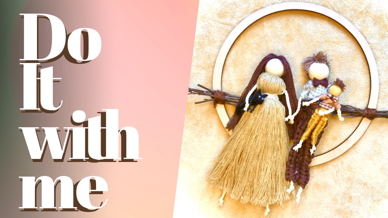 Macrame Family tutorial - YouTube