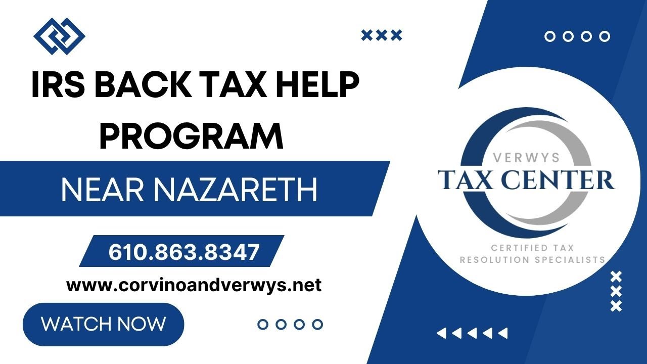 🆘 IRS Back Tax Help Program Near Nazareth #nazareth #windgap # ...