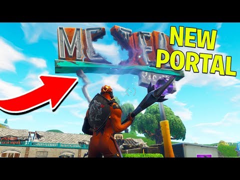 NEW Fortnite MOTEL PORTAL! *JUST FOUND* | Fortnite Battle Royale ...
