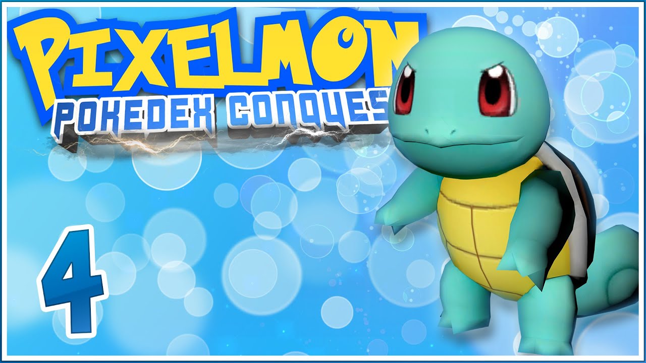 Minecraft Pixelmon PokéDex Conquest [Ep.4] - Squirtle and the Flareon ...