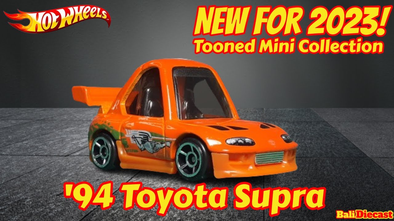 Hot Wheels '94 Toyota Supra (Tooned) - YouTube