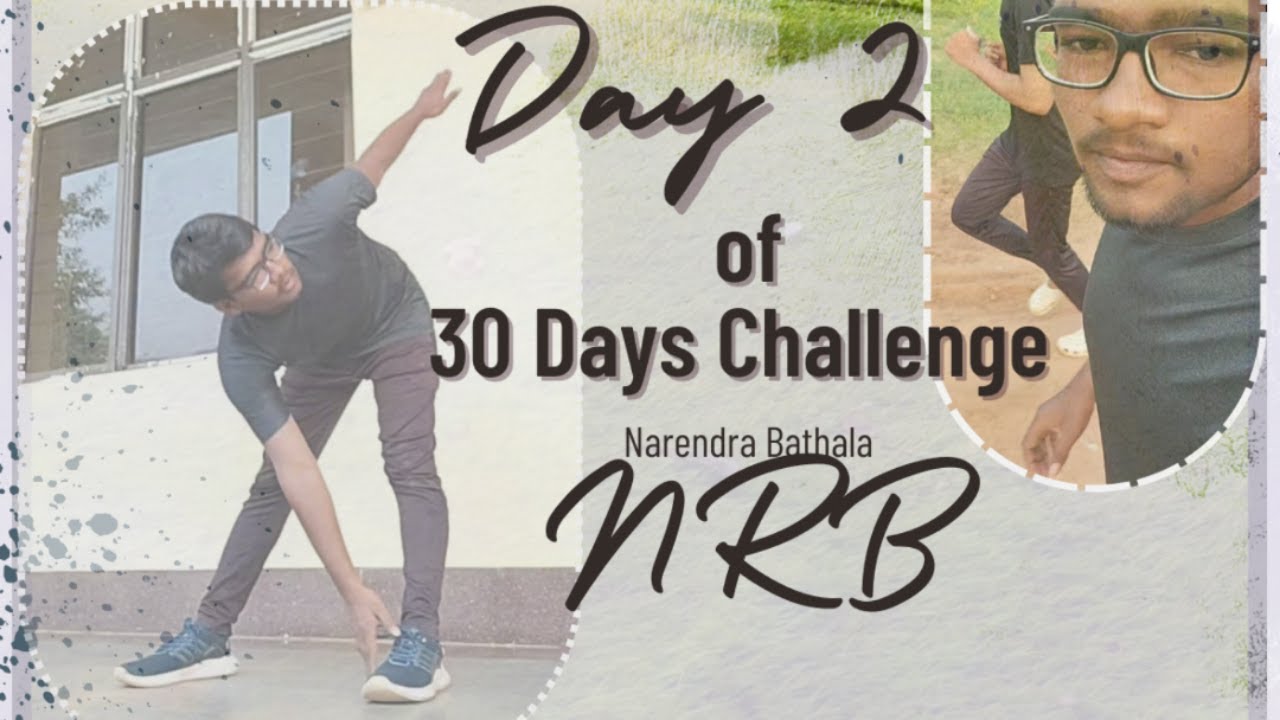 5 km running | Day 2 of 30 Days Challenge | NARENDRA BATHALA | AP IIIT ...