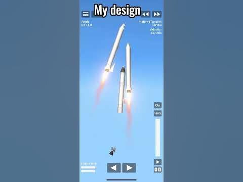 I tried redesigning the Sfs example rockets 🚀. #trending - YouTube