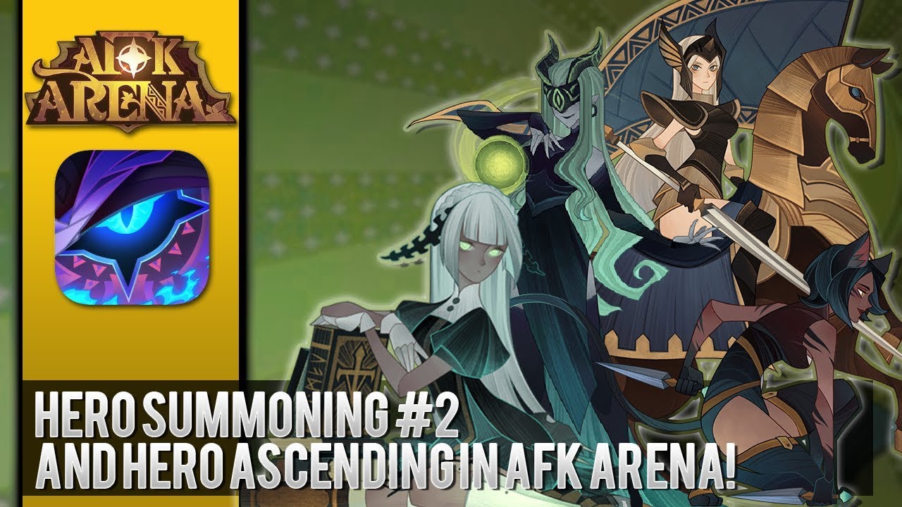 AFK Arean | Hero Summoning #2 | Rare Niru, Rare Silvina & More!!! - YouTube