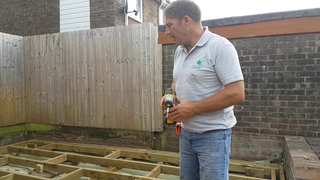 Decking System Membrane And Legs - HOW TO With Johnyboy - YouTube