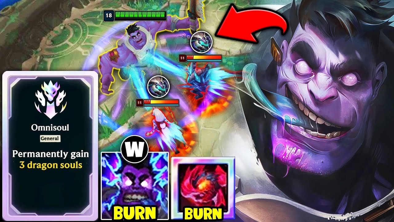 I GOT THE NEW PRISMATIC BURN ITEM ON DR. MUNDO IN ARENA! (MY BURN CAN ...