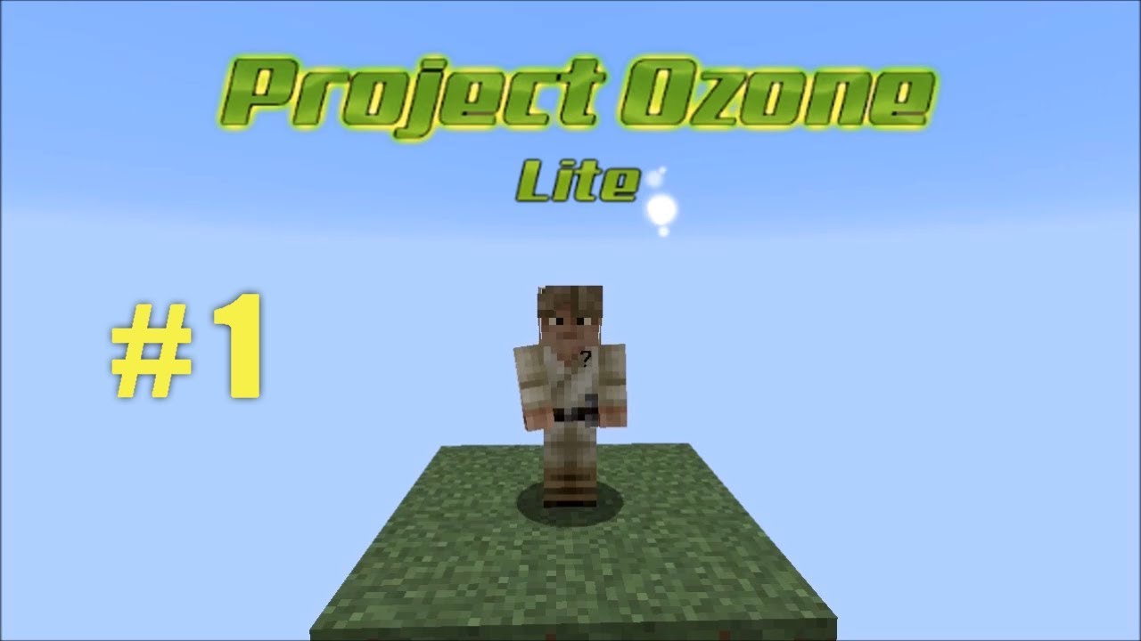 Project Ozone Lite #01 - Modded Minecraft, Skyblock mode! - YouTube