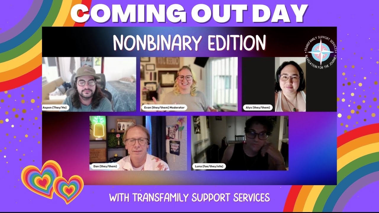 Coming Out Day: Nonbinary Edition - YouTube